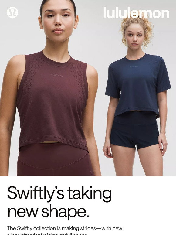 lululemon: Move quickly for new Swiftly | Milled