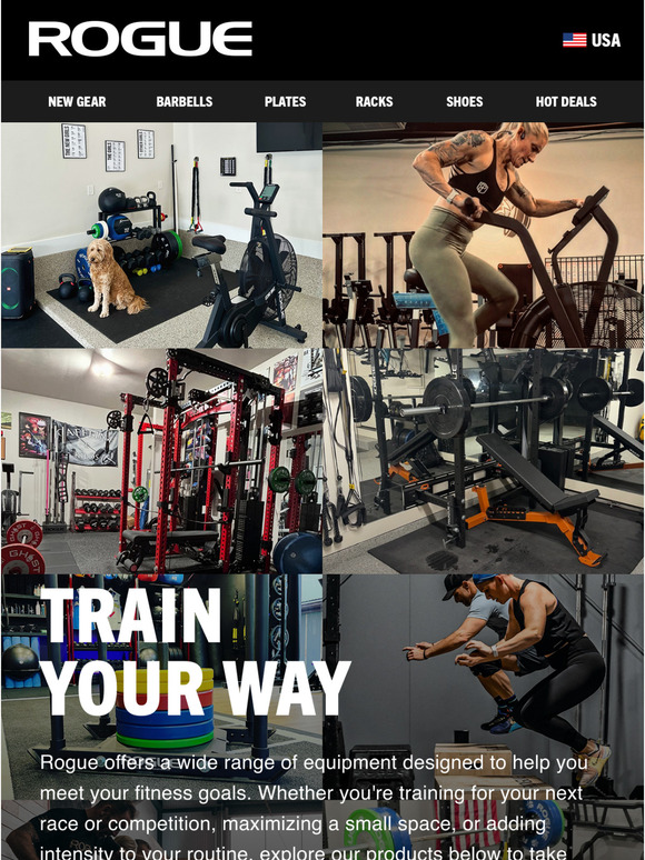 Rogue Fitness: Train Your Way | Milled