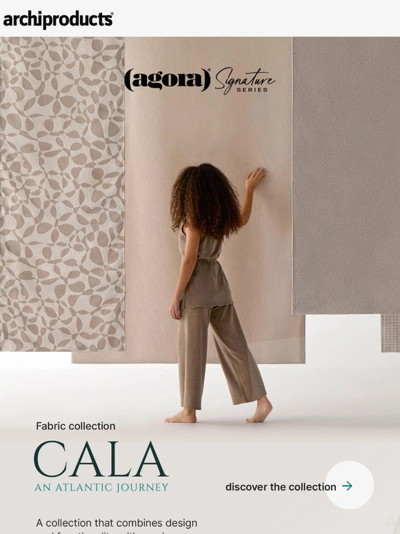 Archiproducts: Cala fabric collection by Agora Fabrics: patterns and ...