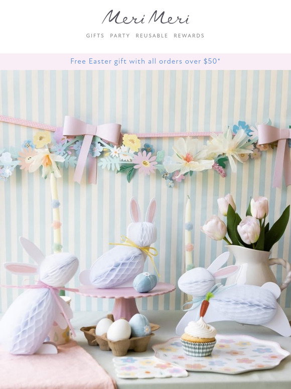 Meri Meri: Stylish Easter decor 🐰 | Milled