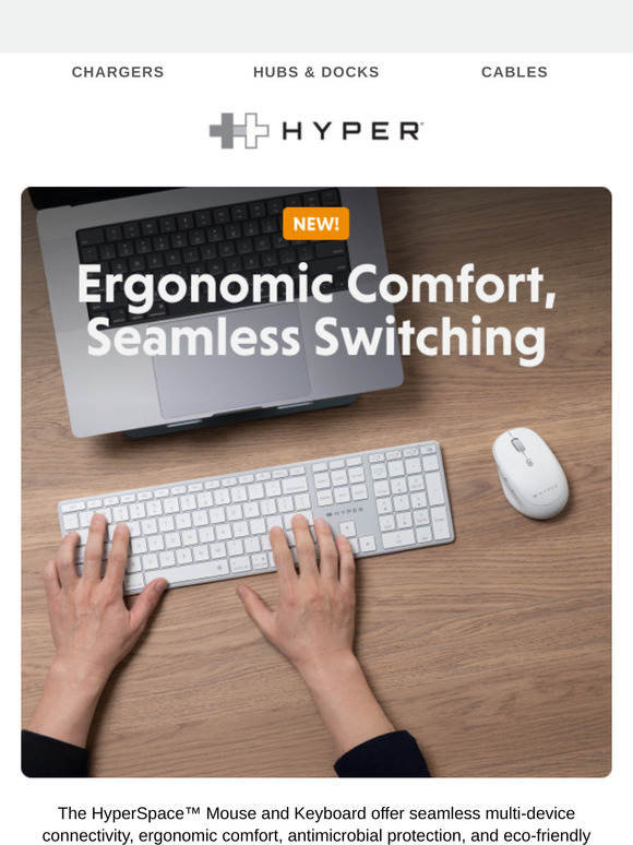 Hyper: New: HyperSpace Bluetooth Mouse and Keyboard ⌨️🖱️ | Milled