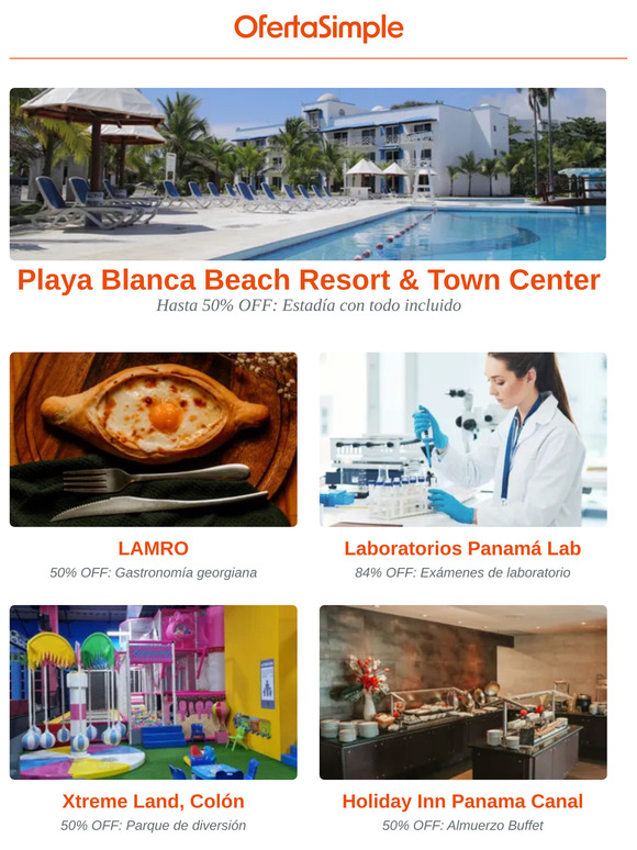 OfertaSimple: Playa Blanca Beach Resort & Town Center / LAMRO ...
