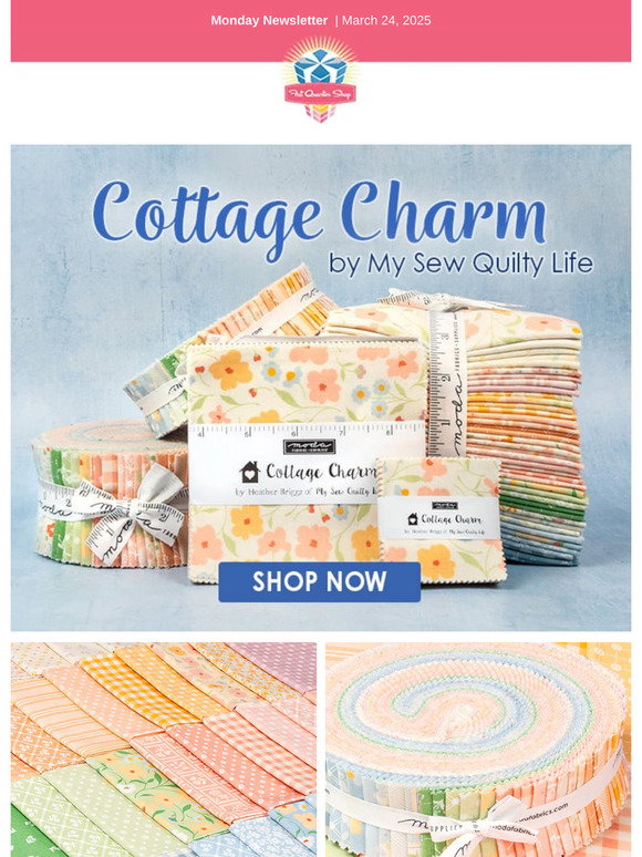 Fat Quarter Shop: Discover the Cottage Charm from Moda! | Milled