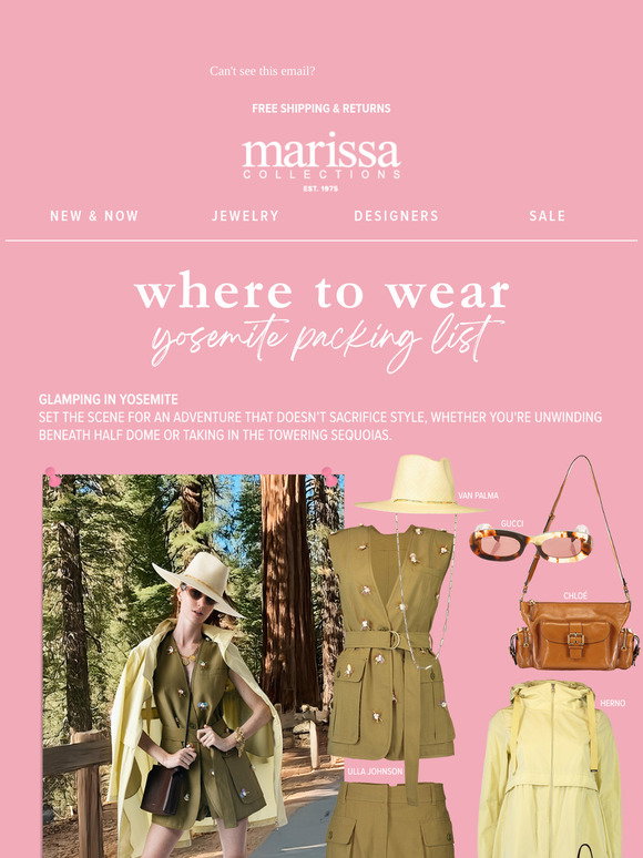 Marissa Collections: Where To Wear - Your Packing List For Yosemite ...