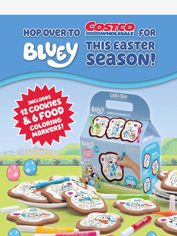 Corso's Cookies: Your Favorite Dog, Bluey, is Now at Costco! | Milled