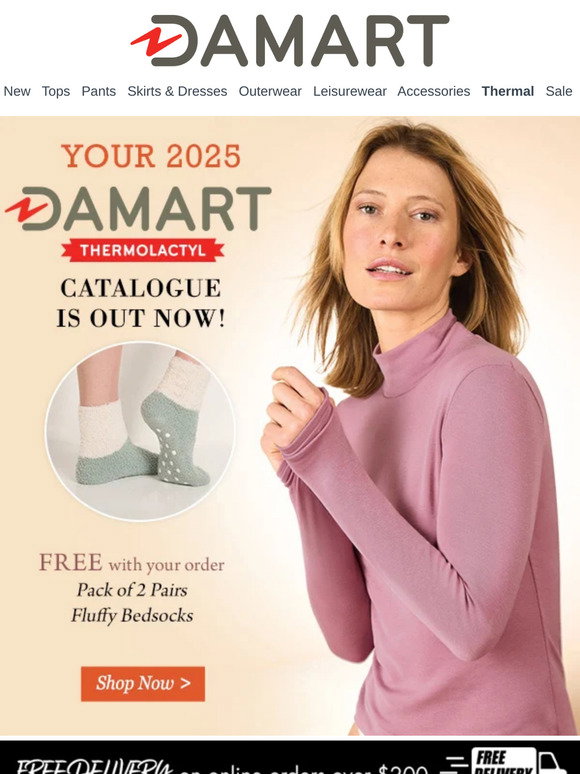 Damart: Your NEW Thermal Collection Has Arrived! | Milled
