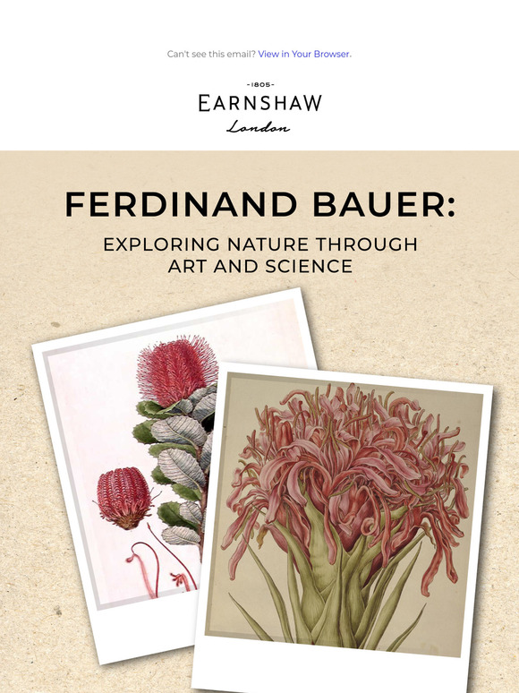 Thomas Earnshaw: 🎨 Explore the Legacy of Ferdinand Bauer | Milled