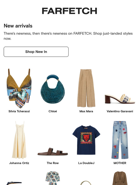 Farfetch: See what's just landed | Milled