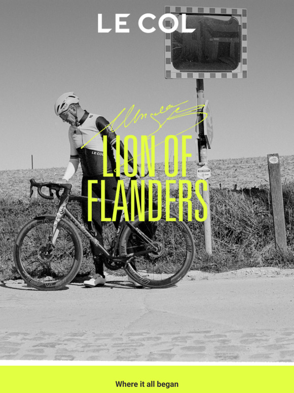Le Col: The Lion of Flanders Collection is Now Live | Milled