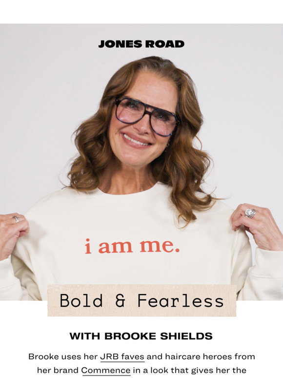 Jones Road Beauty: Get The Look: Featuring Brooke Shields | Milled