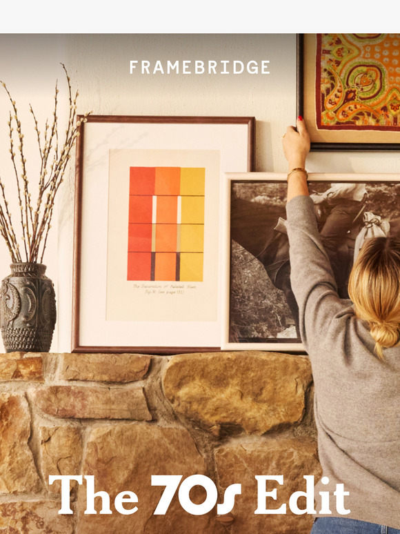 Framebridge: Get to know The 70s Edit | Milled