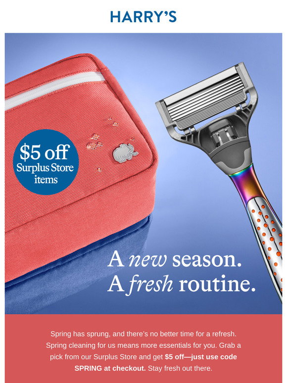 Harry's: Kick off spring with a fresh start | Milled