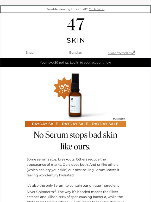 47 Skin: Bye bye breakouts and stubborn marks 👋 | Milled