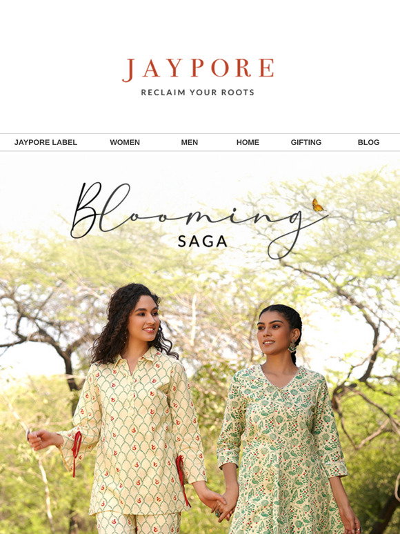 Jaypore: Floral Stories in India’s Finest Handcrafts | Milled
