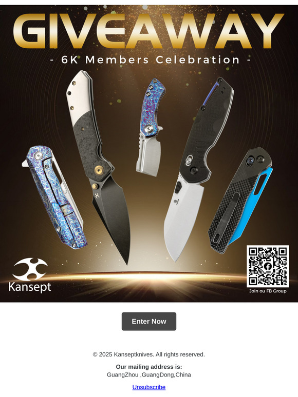 Kansept Knives: Your Chance to Win a Knife —Join Our Community | Milled