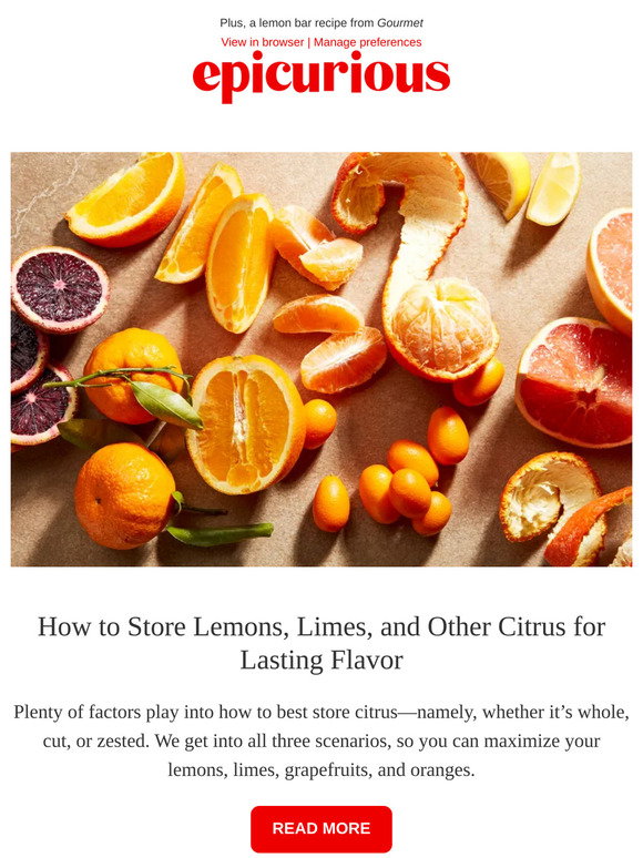 Epicurious: How to store citrus | Milled