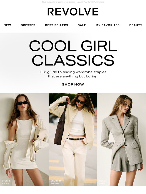 REVOLVE: 5 Effortlessly Cool Outfits You Need | Milled