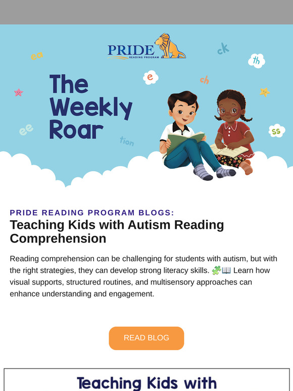 PRIDE Reading Program: Helping Every Reader Thrive: Autism & ELL ...