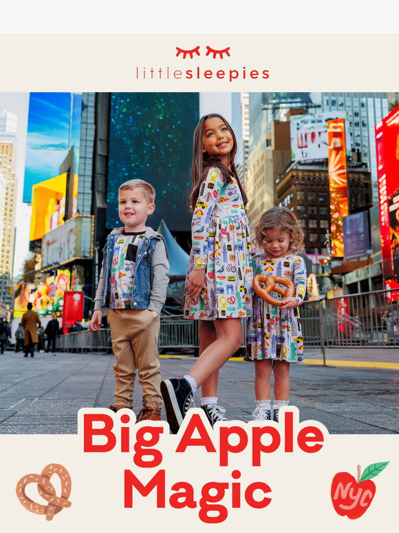 Little Sleepies: NEW: Dream & Explore in the Big Apple Collection 🗽🚕 ️ ...