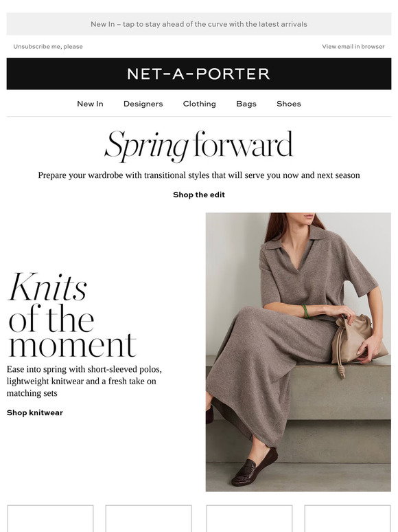 Net-A-Porter: Incredible styles – the trans-seasonal-dressing edit is a ...