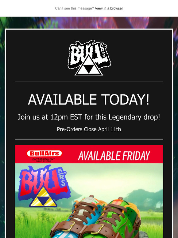 Bull Airs: Available TODAY. Dont Miss Out! | Milled