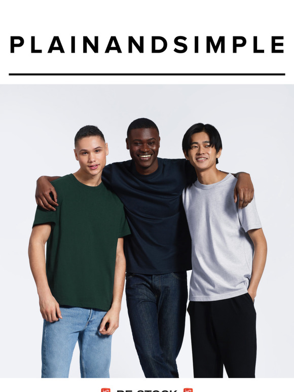 PLAINANDSIMPLE: Back in stock! 🚨 | Milled