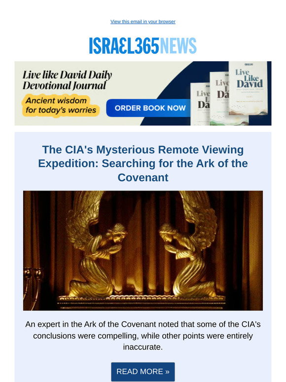 Israel365: The CIA's Mysterious Remote Viewing Expedition: Searching ...