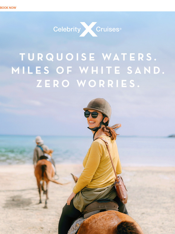 Celebrity Cruises: Caribbean calm, coral reefs, and sunny beaches | Milled