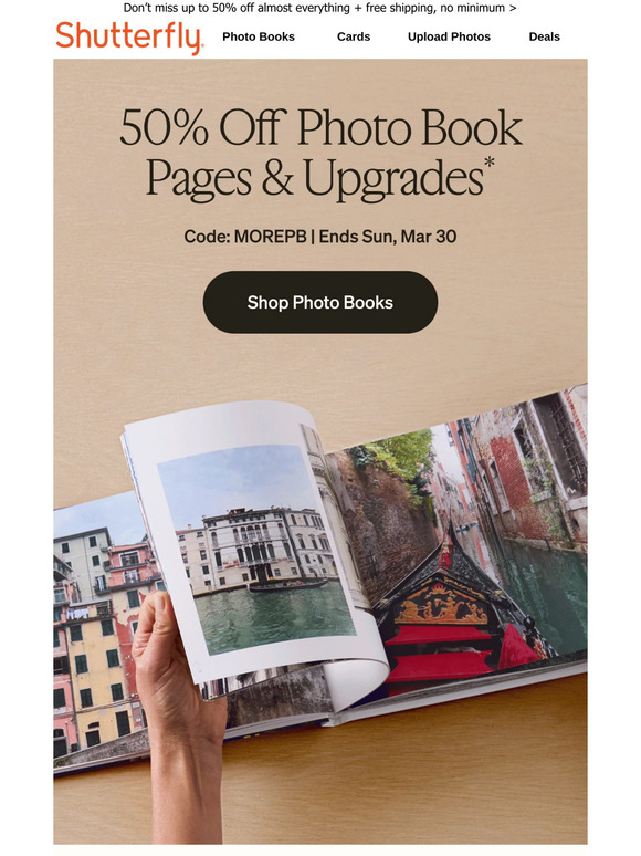 Shutterfly: Make your best photo book with 50% off pages and upgrades ...