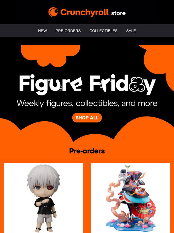 Crunchyroll: Your Quest for New Figures Begins Here | Milled