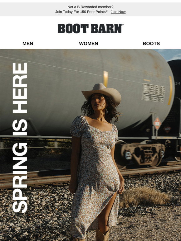 Boot Barn: Floral Dresses for Spring | Milled