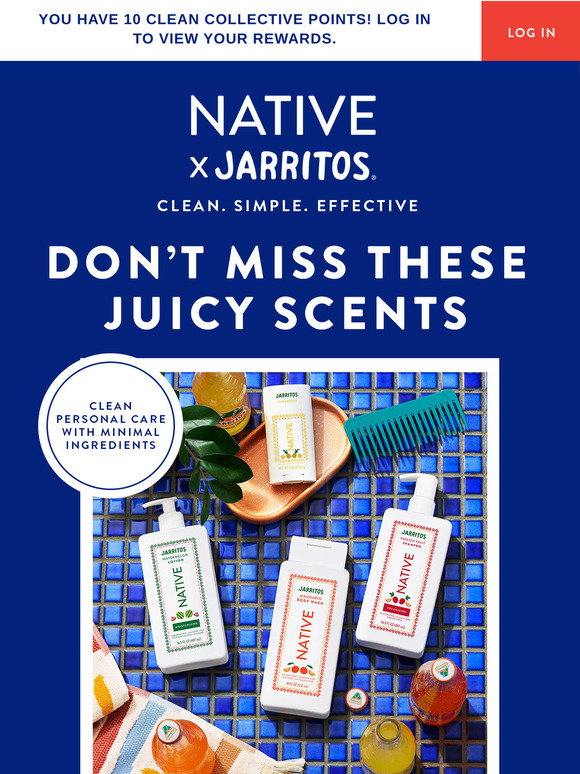 Native: Refresh your routine with Native X Jarritos | Milled
