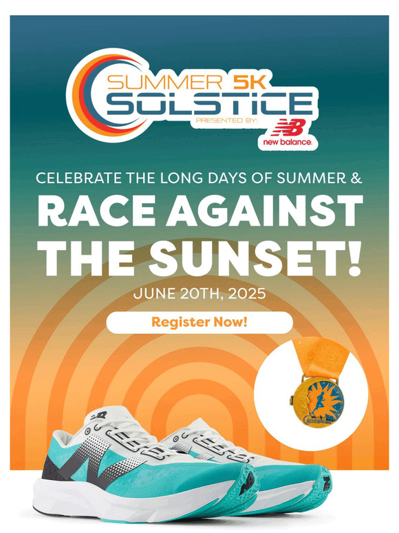 Running Room: Race Against The Sunset At The Solstice 5K 2025 | Milled