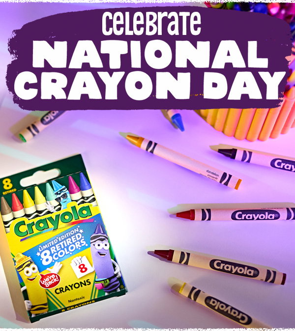 Crayola: 🖍️Celebrate National Crayon Day with Limited Edition Colors ...