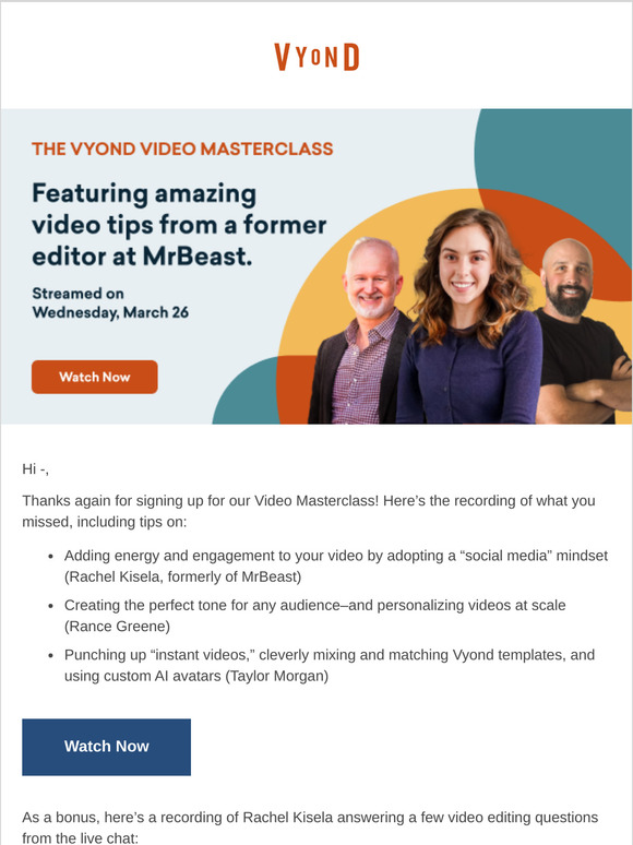 Vyond: ️ The Vyond Video Masterclass | Milled