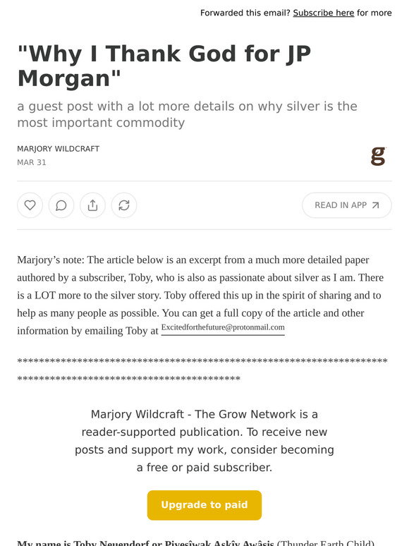 The Grow Network: "Why I Thank God for JP Morgan" | Milled