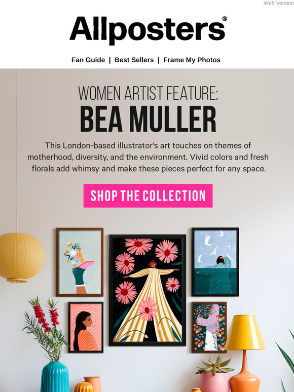 AllPosters: Meet Artist Bea Muller | Milled