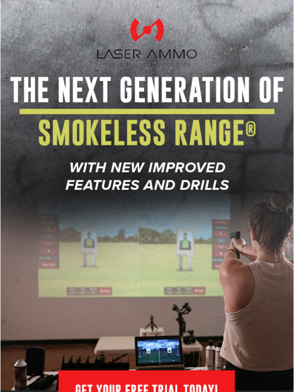 Laser Ammo: Introducing the Next Generation of Smokeless Range® | Milled