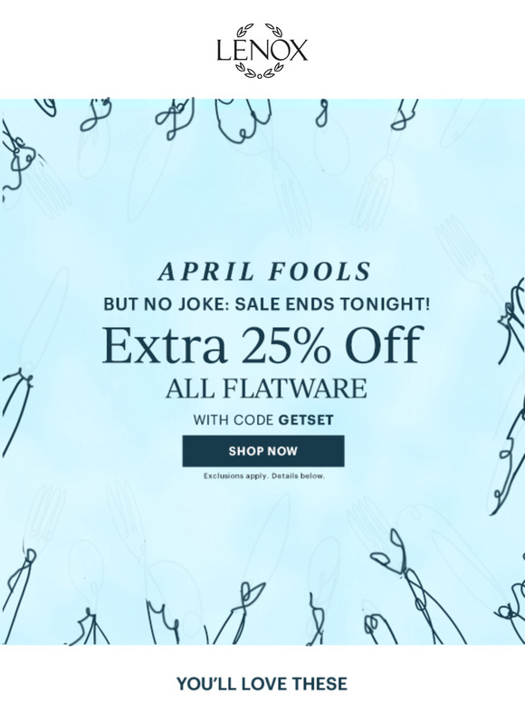 Lenox: NEW! Edible Flatware for All Occasions | Milled