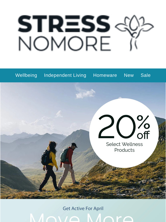 StressNoMore: Get Active This April – Move More & Feel Better! | Milled