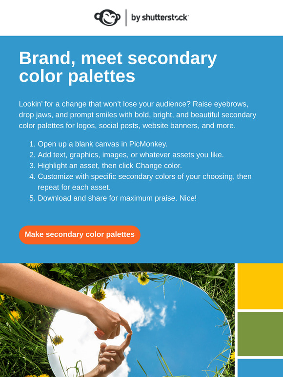 PicMonkey: Quick Tip: Go Viral This Spring With Secondary Color ...