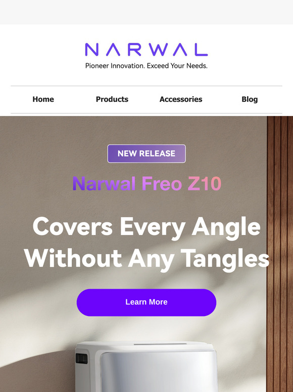 Narwal: 🔥 Meet Narwal Freo Z10 | Say Goodbye to Tangled Hair and Missed Corners | Milled