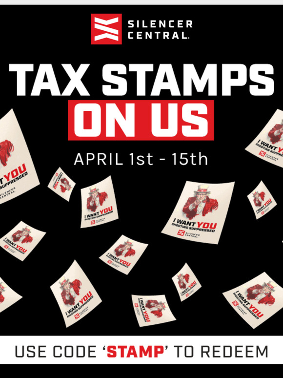 Silencer Central: Free Tax Stamps! Claim Now! | Milled