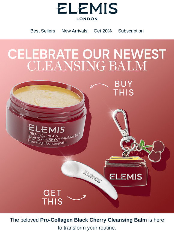 Elemis: 🍒 Indulge in the Sweetest Cleanse Ever—Plus a FREE Gift! | Milled