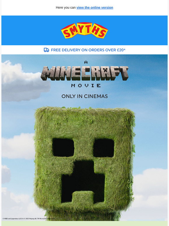 Smyths Toys: NEW Minecraft Movie Toys | Milled