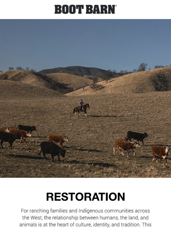 Boot Barn: Introducing: Restoration | Milled
