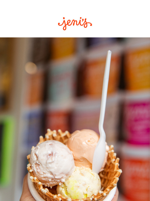 Jeni's Ice Cream: Just in: spring flavor pairing inspo! | Milled