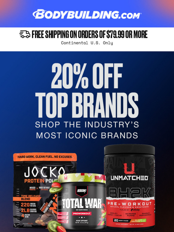 Bodybuilding: 🎉 26th Anniversary Special: 20% Off Our Most Iconic ...