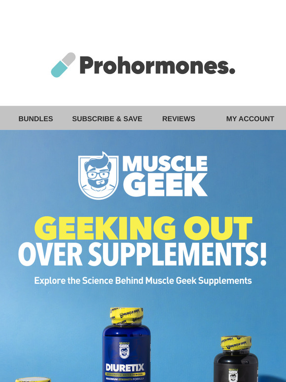Prohormones: Science Meets Strength – The Muscle Geek Range 💪🤓 | Milled