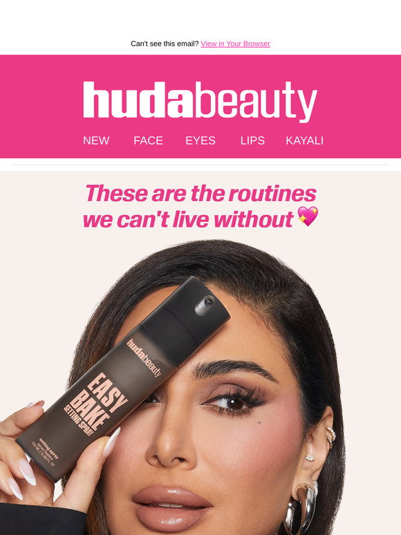 Huda Beauty: The secret to makeup that stays? It’s in the routine 🔐 ...